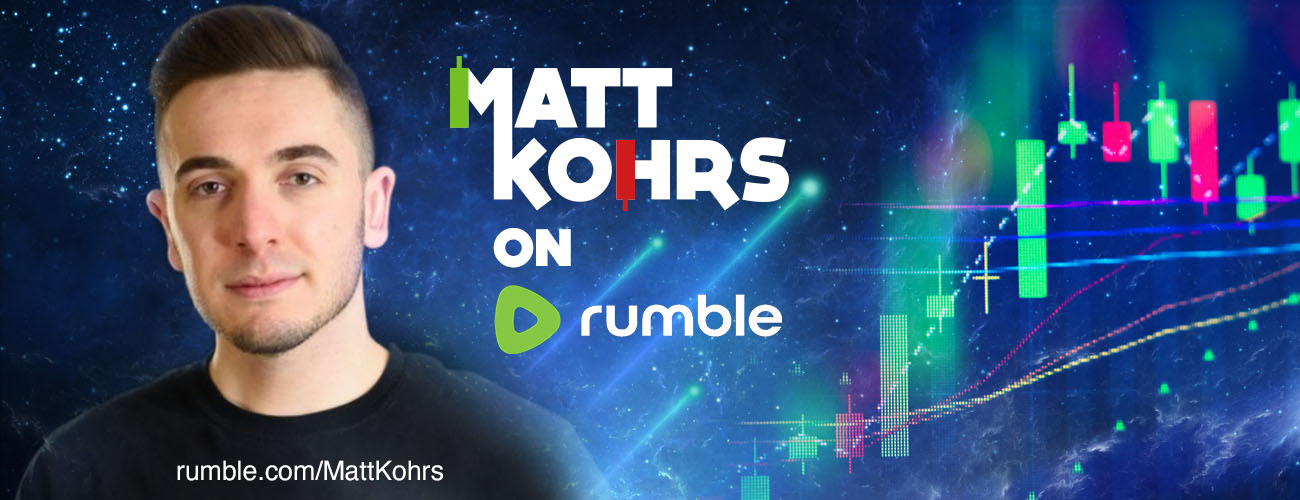 Famed Stock & Crypto YouTuber Matt Kohrs Makes Rumble & Locals his Main Platforms | Rumble