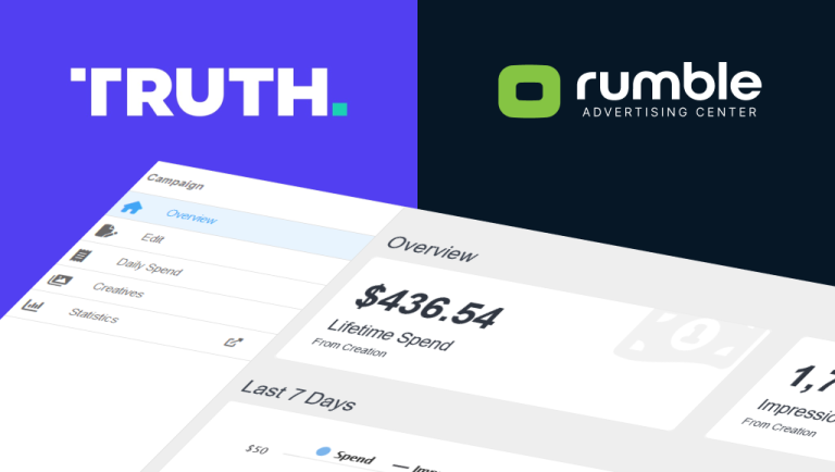 Truth Social Joins Rumble’s Ad Platform as First Publisher | Rumble