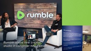 Rumble Opens New Studio For Content Creators in Longboat Key, Florida ...