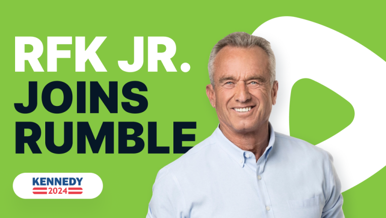 Rumble Welcomes Robert F. Kennedy Jr., Democratic Candidate for ...