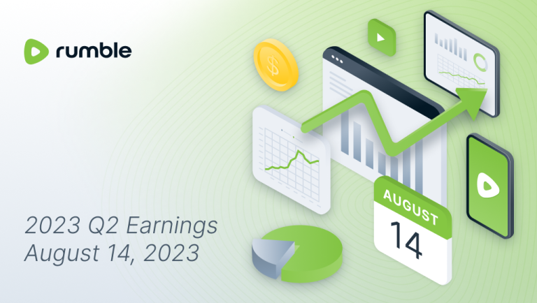 Rumble Announces Timing of Second Quarter 2023 Earnings Release and ...
