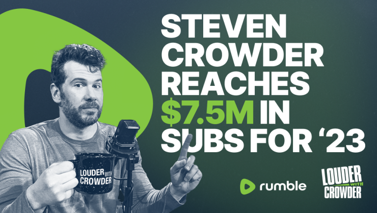 Top Streamer Steven Crowder Surpasses $7.5 Million in Subscription ...