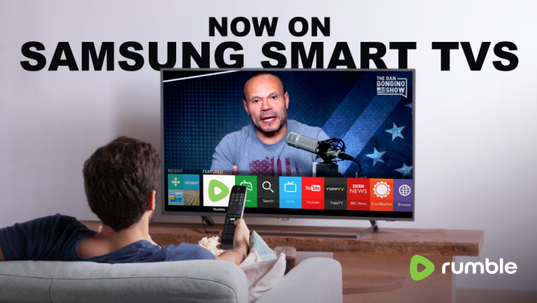 Rumble Releases New App For Samsung Smart TVs | Rumble