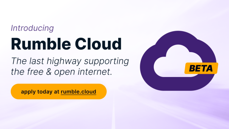 Rumble Cloud Launches Beta Release | Rumble Rumble Cloud Launches Beta Release | Rumble