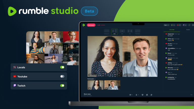 Rumble Announces Launch of Rumble Studio Beta | Rumble