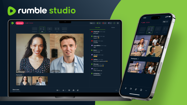 Rumble Announces Public Launch of Rumble Studio | Rumble