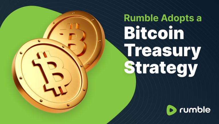 Rumble Announces Bitcoin Treasury Strategy | Rumble