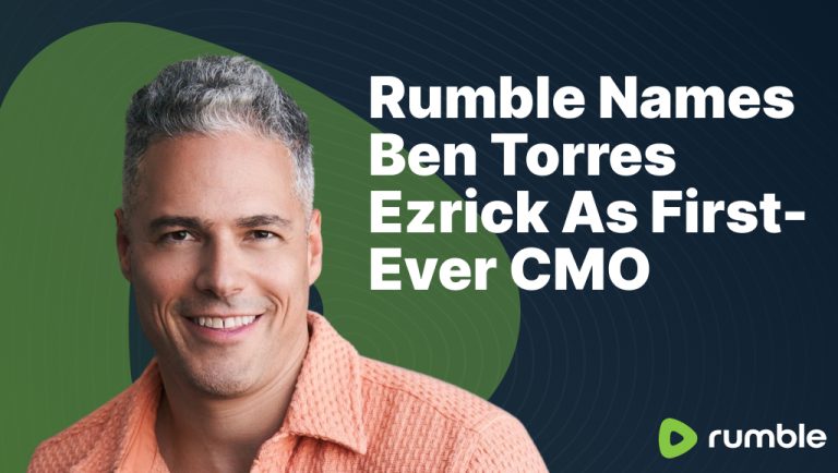 Rumble Names Ben Torres Ezrick, Former Marketing Leader with Zoom and ...