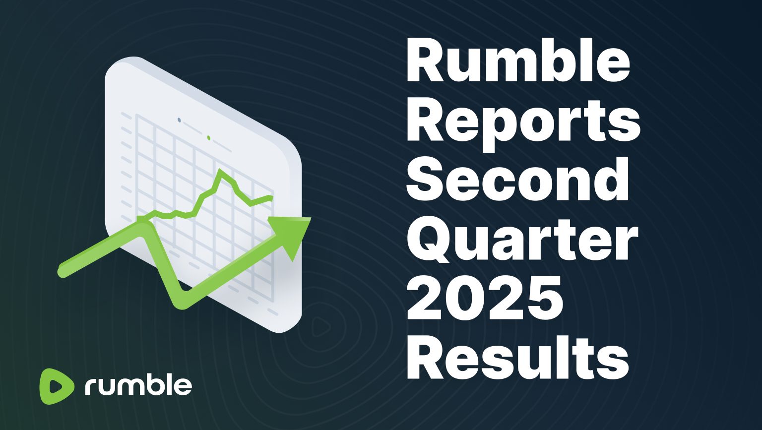 Rumble Reports Second Quarter 2025 Results | Rumble